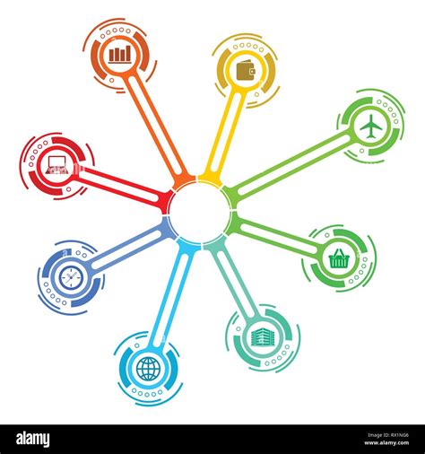 Vector Infographic Template For Workflow Diagram Graph Presentation Chart Business And