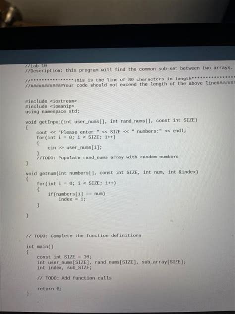 Solved Question 3 50 Pts Modify The Provided Code To Create Chegg Com