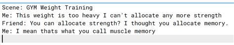 muscle memory r programmerhumor