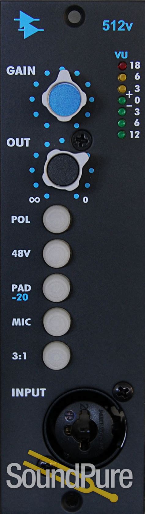 Api Audio 512v 500 Series Mic Preamp