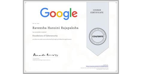 raveesha rajapaksha on linkedin completion certificate for foundations