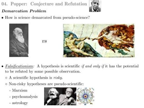 04 Popper Conjecture And Refutation Demarcation Problem