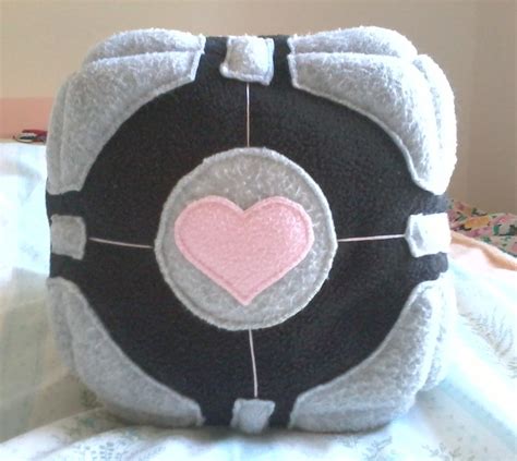 Companion Cubes · A Cube Plushie · Sewing On Cut Out Keep · Creation By Conn Companion Cubes · A Cube Plushie · Sewing On Cut Out Keep · Creation By Conn