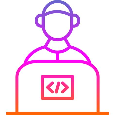 Senior Developer Generic Gradient Icon