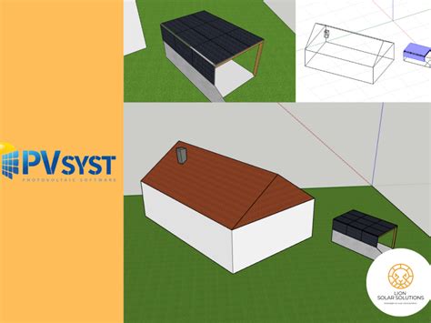 A Design Solar Pv System In 3d And Do Pvsyst Simulation Report Upwork
