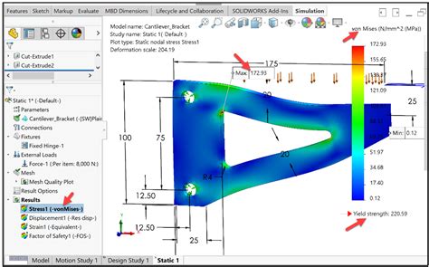 Lesson 2 Solidworks Optimization Analysis Using A Design Study Continued
