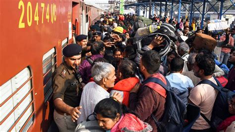 Massive Rush At Maha Kumbh This Railway Station In Prayagraj Shut