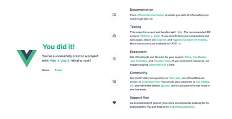 【vue3】初心者講座 Vol1【vueプロジェクト作成】 Web制作小ネタ集