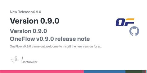 Oneflow V090 Came Out——a Distributed Deep Learning Framework R