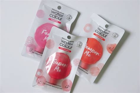 멘소래담 워터 컬러 립밤 3종 생얼립밤 차밍 레드 슈가 코랄 스위트 핑크 네이버 블로그