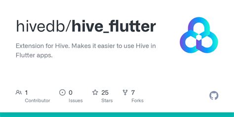 Github Hivedbhiveflutter Extension For Hive Makes It Easier To