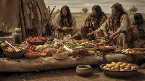Native Americans Gathering Food Native Farm To School First Nations