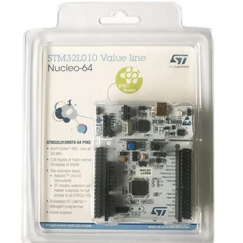 Nucleo L010rb St Nuclo 64 Original Genuine Arm Discovery Kit With
