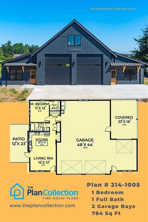 Craftsman Style 2 Bedroom Single Story Barndominium With Oversized