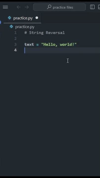 String Reversal Python Pythonprogrammingcodinglearnpython
