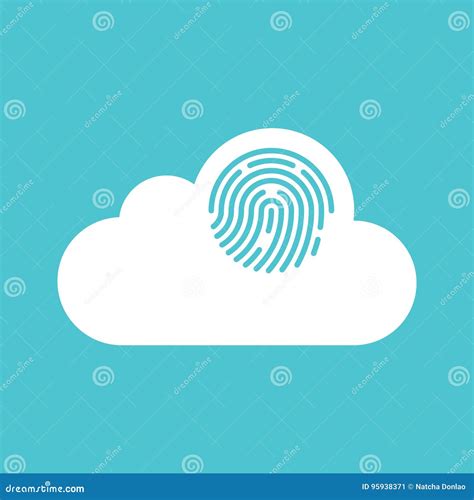 Cloud Computing Security Concept Flat Design Stock Vector Illustration Of Security Concept