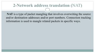 Iptables The Linux Firewall PPTX