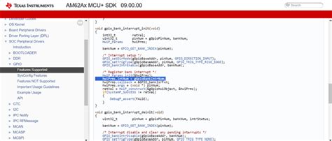 SK AM A LP Gpio Input Interrupt Configuration Related Queries Processors Forum