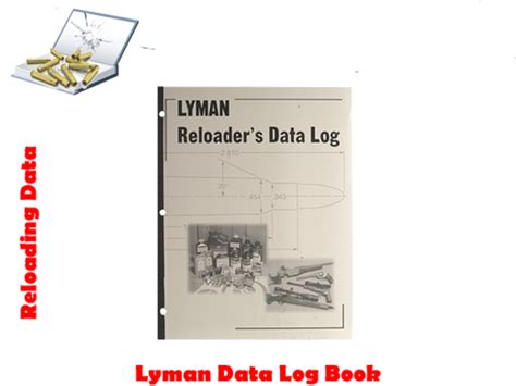 For Sale Lyman Reloading Data Log Gungle Gungle Uk