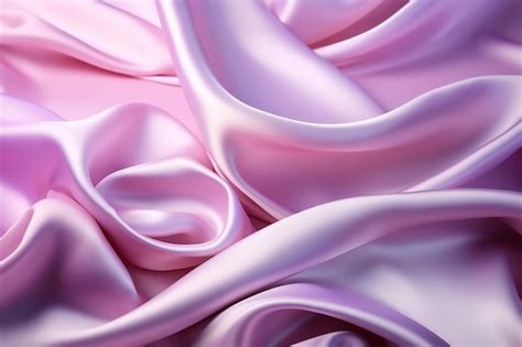 Premium Ai Image A Colorful Abstract Design Of Silk With A Purple Swirl