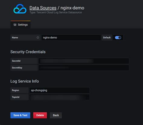 Github Tencentcloudcls Grafana Datasource Tencentcloud Log Service