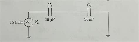 Solved Determine The Total Capacitive Reactance In The
