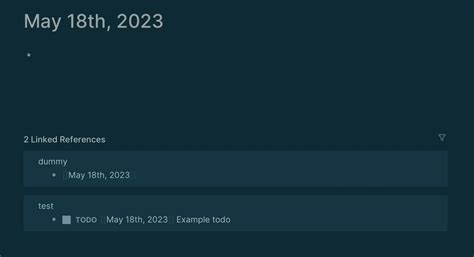 is there any way to have a calendar like in logseq r notion