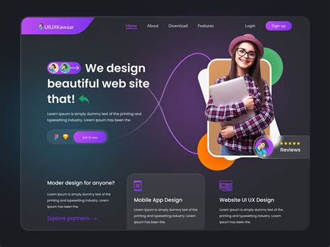 Development Company Header Exploration By Kawsar Ahmed On Dribbble