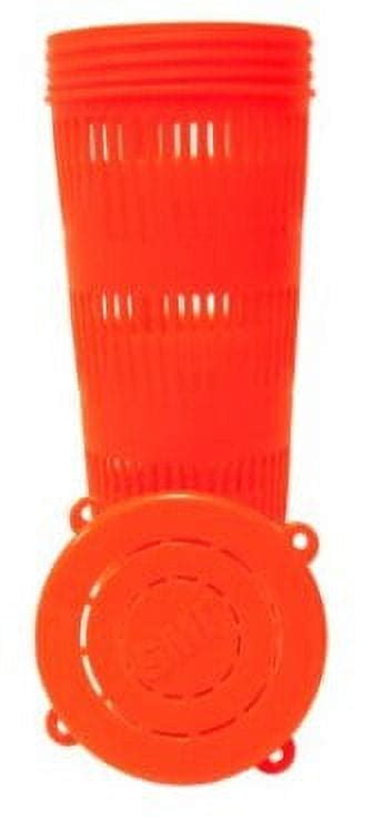 Beau Mac Bait Barrel Stackable 9orange 19438