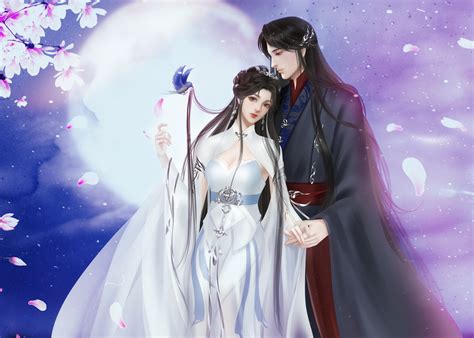 Lu Xueqi And Zhang Xiaofan Zhu Xian Drawn By Luxueqitongrenye