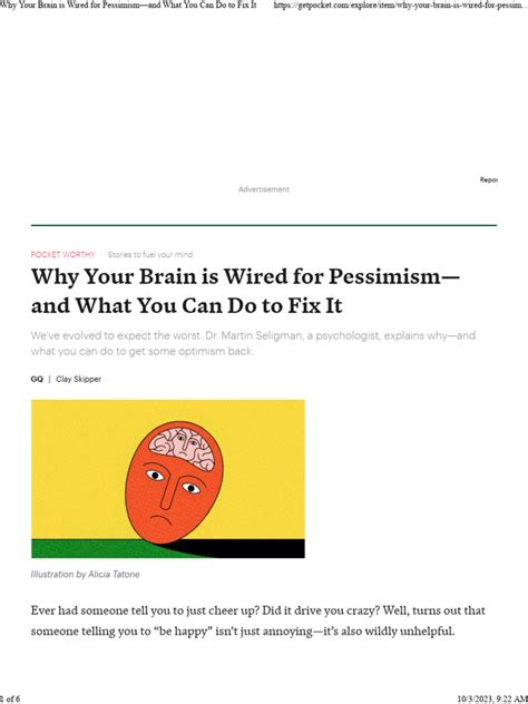 Why Your Brain Is Wired For Pessimism And What You Can Do To Fix It