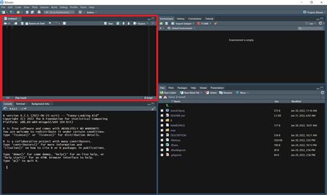 R For Data Analysis 4 Getting Familiar With R Studio