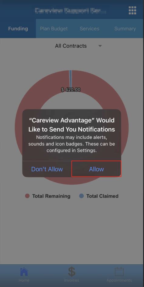 Enabling Notifications In Careview Advantage On Ios