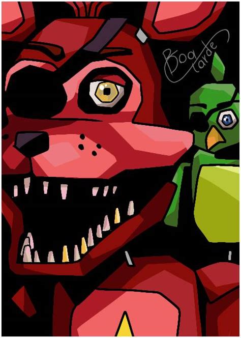 Fnaf 6 Ucn Icon Rockstar Foxy By B04tarde On Deviantart