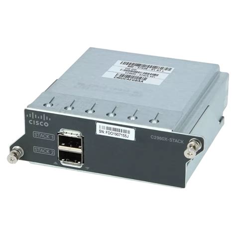 Flexstack Plus Stacking Module 2 Ports Hot Swappable Refurbished