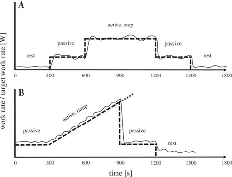 Exercise Testing Protocols Schematic Representation Of Constant Load
