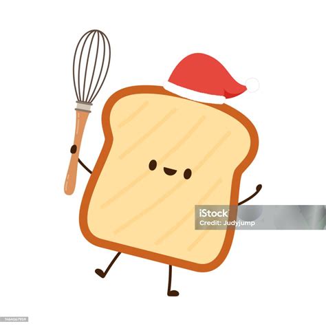 빵 캐릭터 디자인 귀여운 재미있는 빵 토스트 캐릭터 벡터 플랫 라인 만화 Kawaii 캐릭터 그림 아이콘입니다 얼굴 캐릭터 마스코트 개념으로 토스트 미소에 대한 스톡 벡터