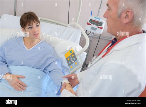 Checking The Pulse Stock Photo Alamy