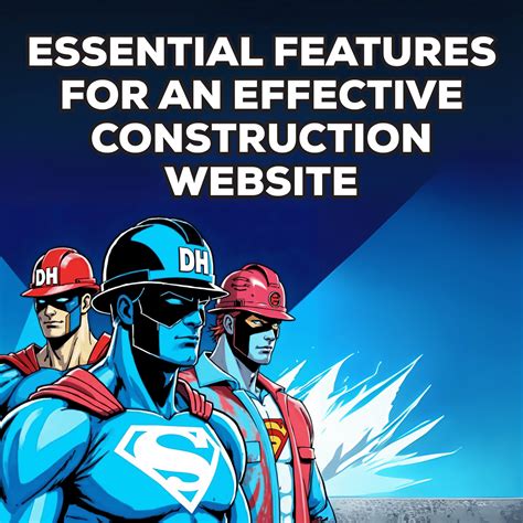 Essential Features For An Effective Construction Website Design Hero