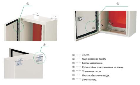 Щит распределительный металлический стенка 1 2мм Nxw5 10060 45 Chint Артикул 640005