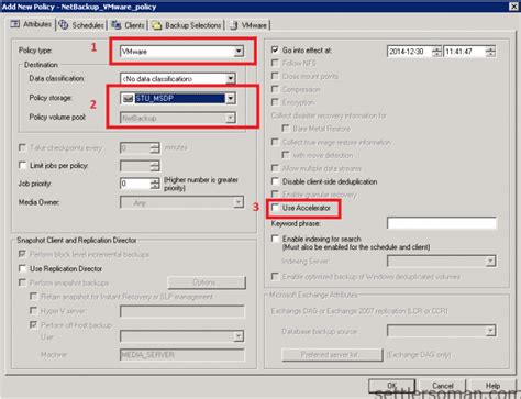 How To Configure Netbackup Policy To Backup Vmware Vms Settlersoman