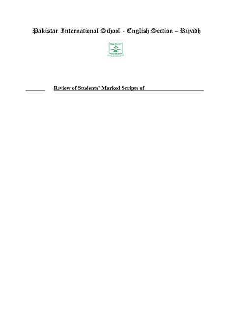 Mock Exam Scripts Review Pdf