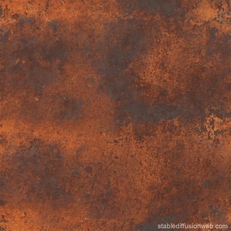 Stylized Illustration Of Rust Metal Stable Diffusion Online