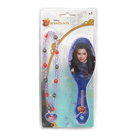 Disney Descendants Evie Hair Brush And Necklace Set 8427934786176 1