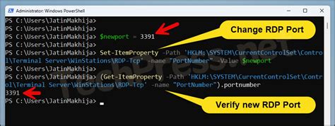 How To Change RDP Port Using PowerShell