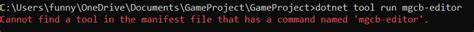 mgcb editor not running on windows for vs 2022 community monogame