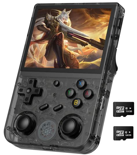 Rg353v Handheld Game Console Dual Os Android 11 And Linux System Support 5g Wifi 4 2 Bluetooth