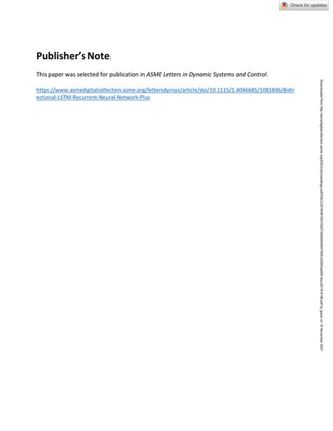pdf bidirectional lstm recurrent neural network plus hidden markov