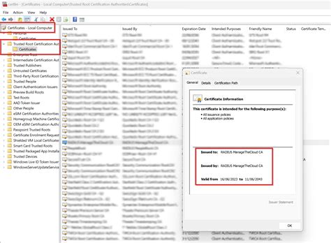 Cloud Native Certificate Enrollment Via Microsoft Intune Part 3 3 Radiusaas Manage The