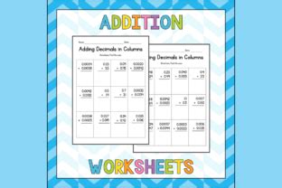 Adding Decimals In Columns Graphic By Atlasart Creative Fabrica